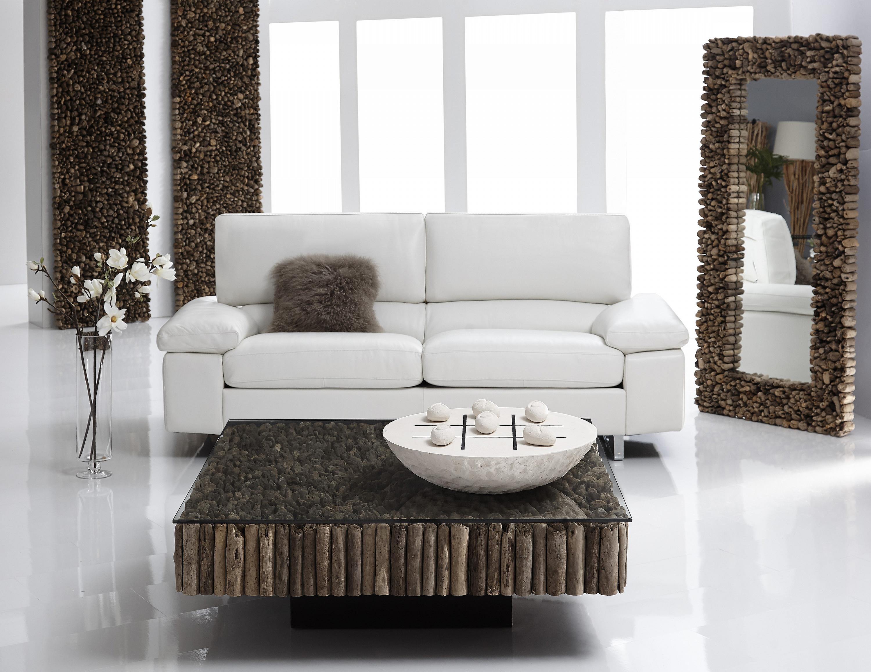 Manhattan Coffee Table, Square, with Glass